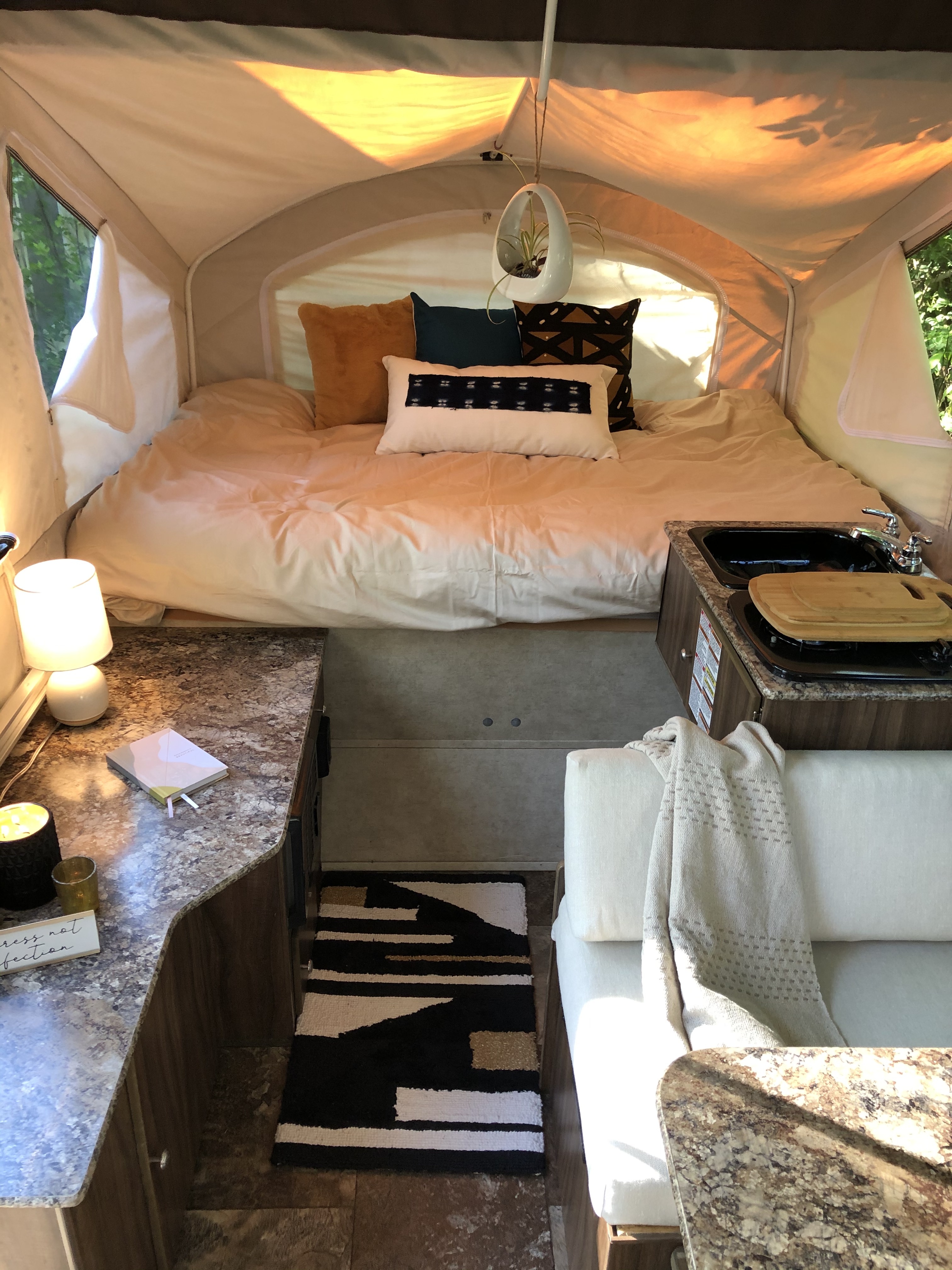 “HIATUS” – The “Glamp Chic” Camper Tour – NYAM MODERN VINTAGE